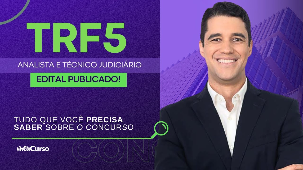 Análise do Edital do TRF5 | Meucurso - YouTube