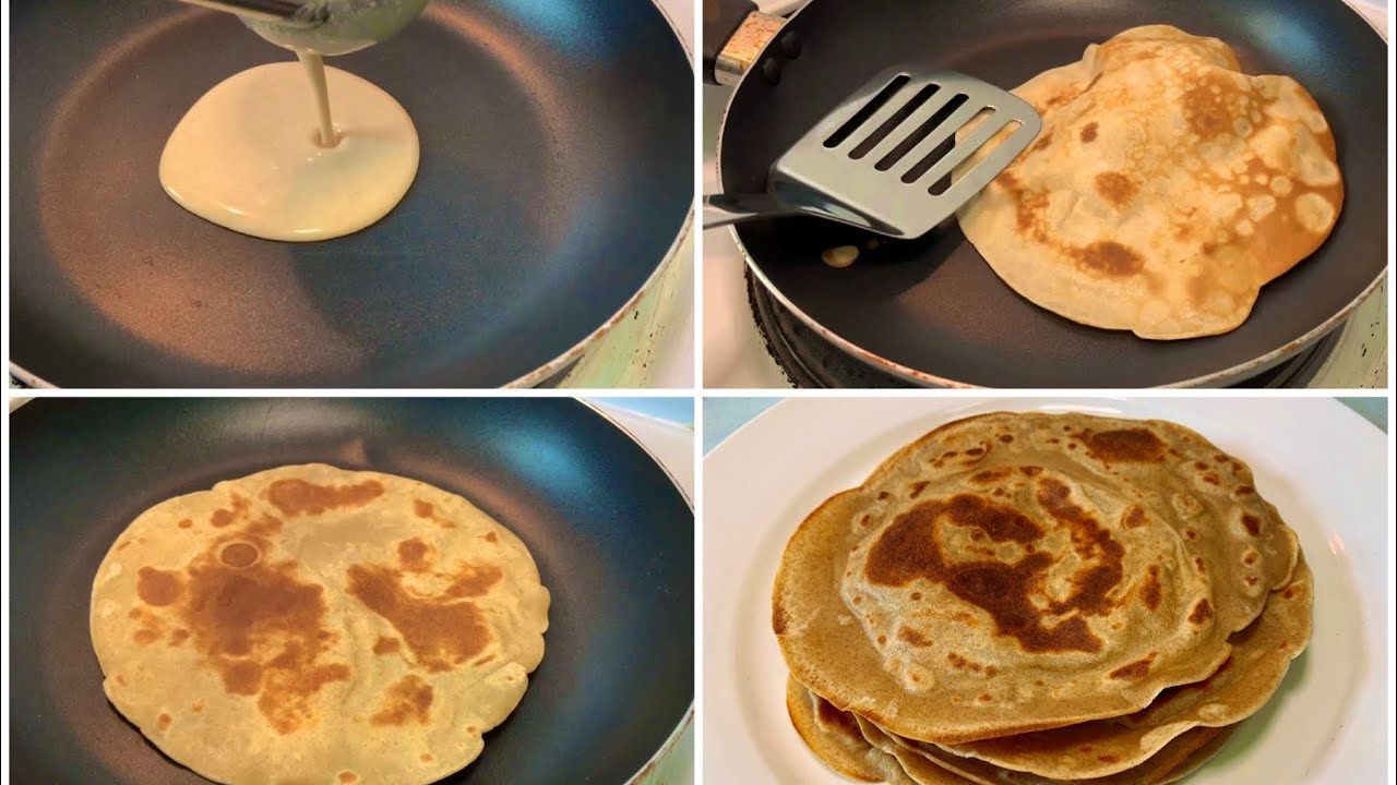 Liquid Dough Chapati With Millet Flour|No Kneading No Rolling Paratha ...