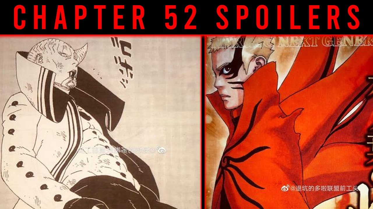 Boruto Chapter 52 Spoilers - YouTube