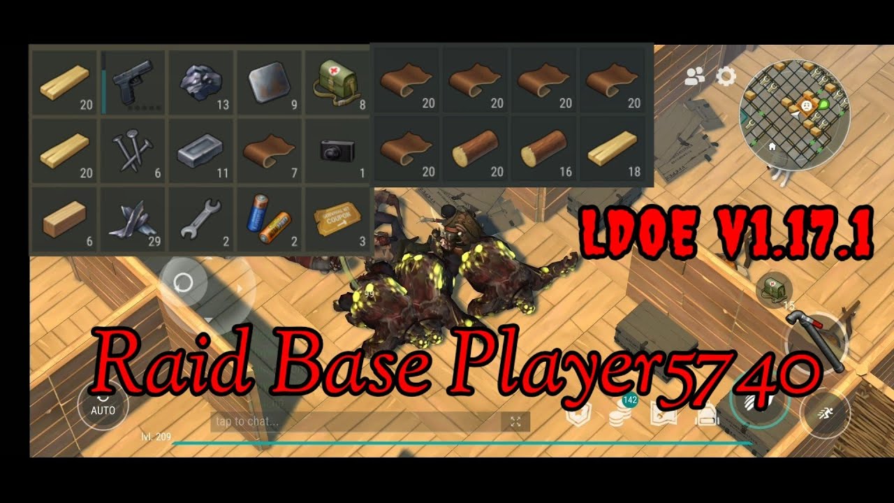 LDOE Raid Base Player5740 | Last Day on Earth - YouTube
