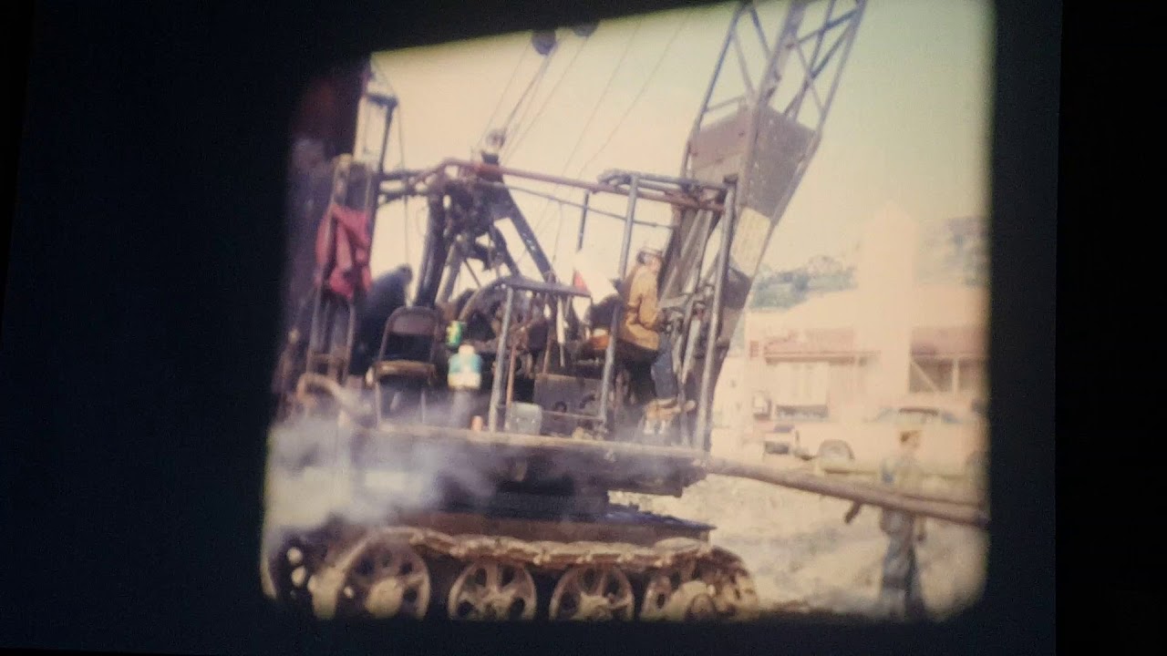 Bucyrus 30B Steam Dragline with a Vulcan #2 Steam Hammer - YouTube