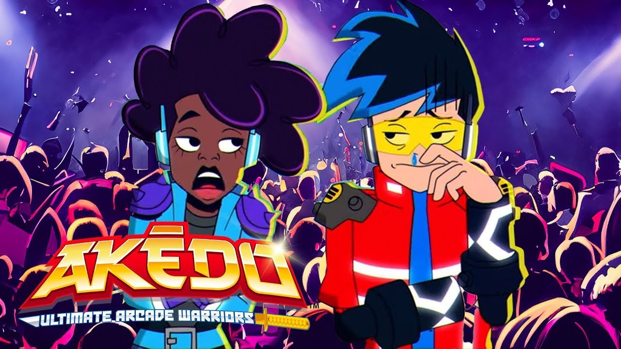 Battle Of The Bands! | AKEDO: Ultimate Arcade Warriors | Cartoons for ...