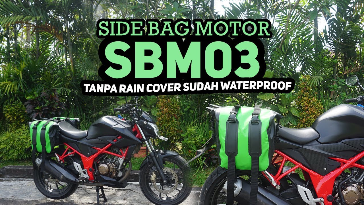 SIDE BAG MOTOR TIPE SBM03 WATERPROOF | SIDE BAG MOTOR PRAKTIS - YouTube