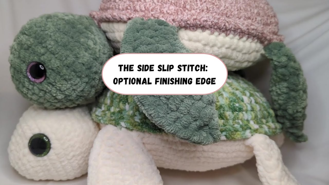 Side Slip Stitch Tutorial - YouTube