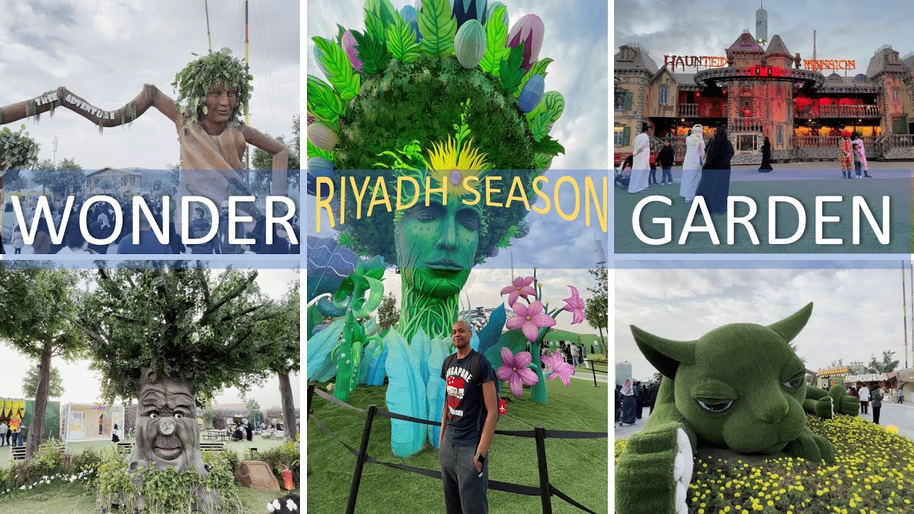 WONDER GARDEN Tour Riyadh Season by New Murabba - YouTube