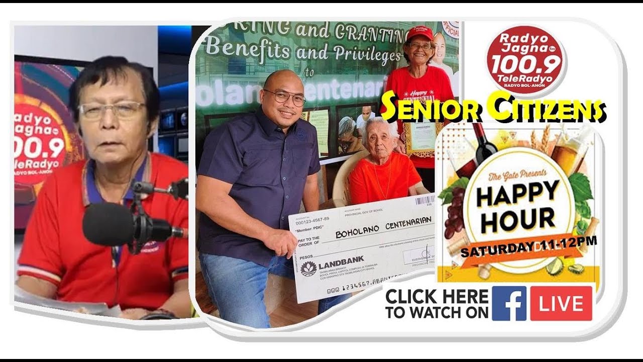 SENIOR CITIZENS: "Amo-mahon ug panggaon nato sila."- Gov Aris Aumentado ...