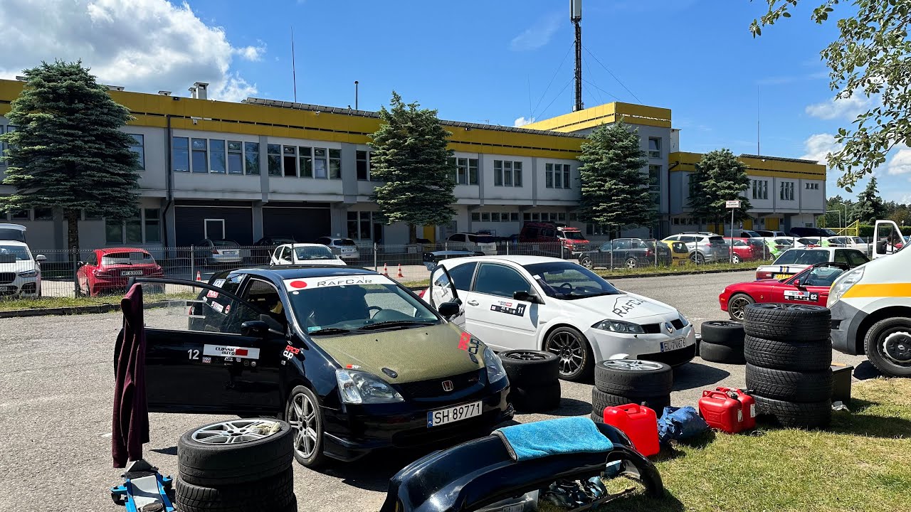 Classicauto Cup CAC Tor Kielce 05.2024 OS 6 - Honda Civic EP3 Racecar ...