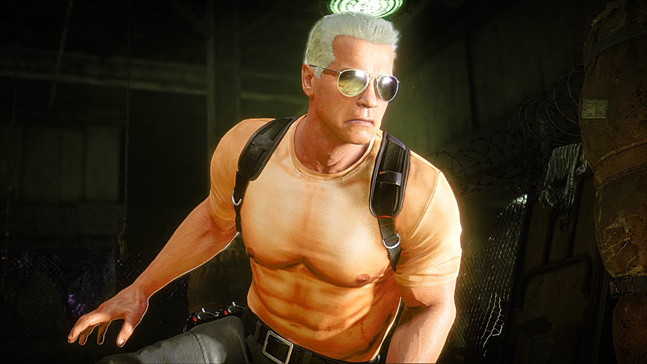 Fake Body Muscle Shirt For Terminator Skin Mod in MK11 - YouTube