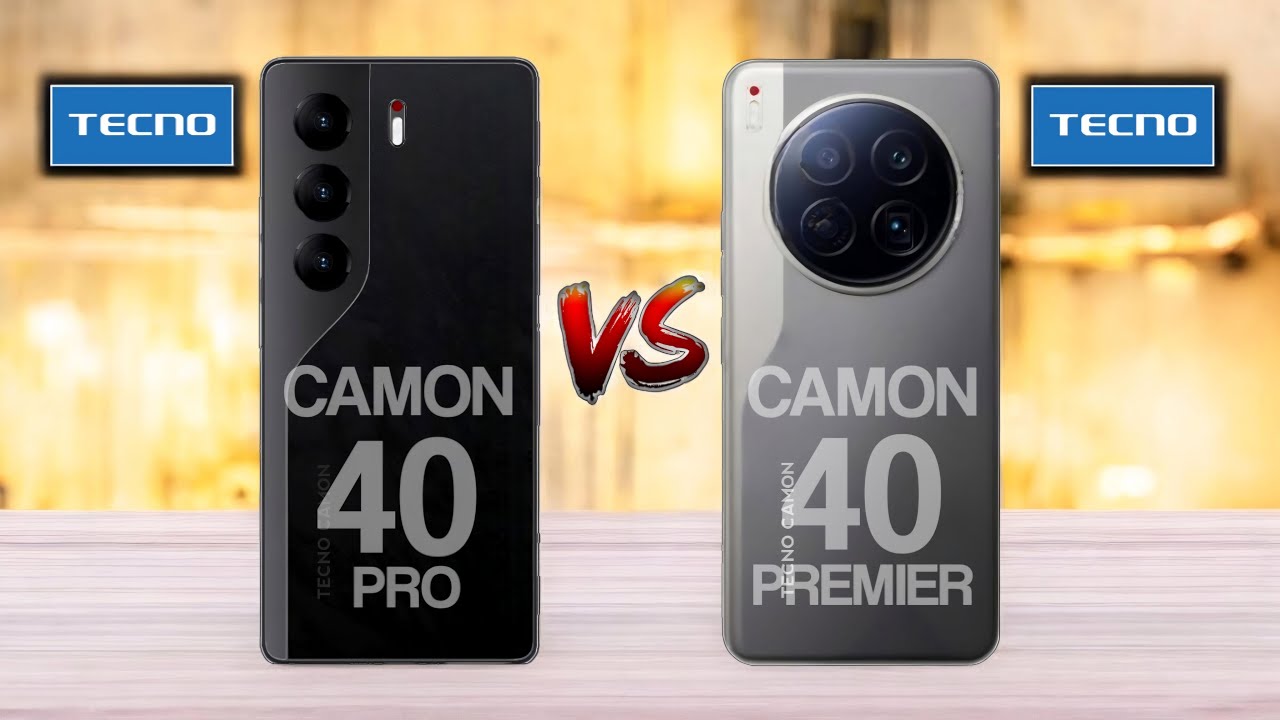 Tecno Camon 40 Pro Vs Tecno Camon 40 Premier #Pn52tech - YouTube