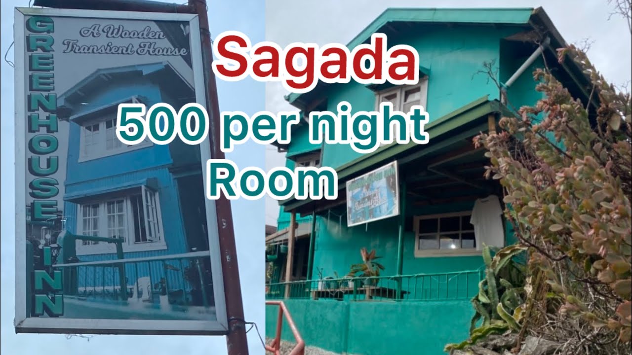 Murang transient house sagada 500 per room infrint of sagada public ...