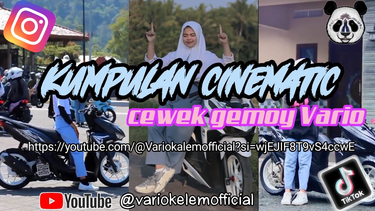 kumpulan cinematic (cewek vario gemoy VIRAL) - YouTube