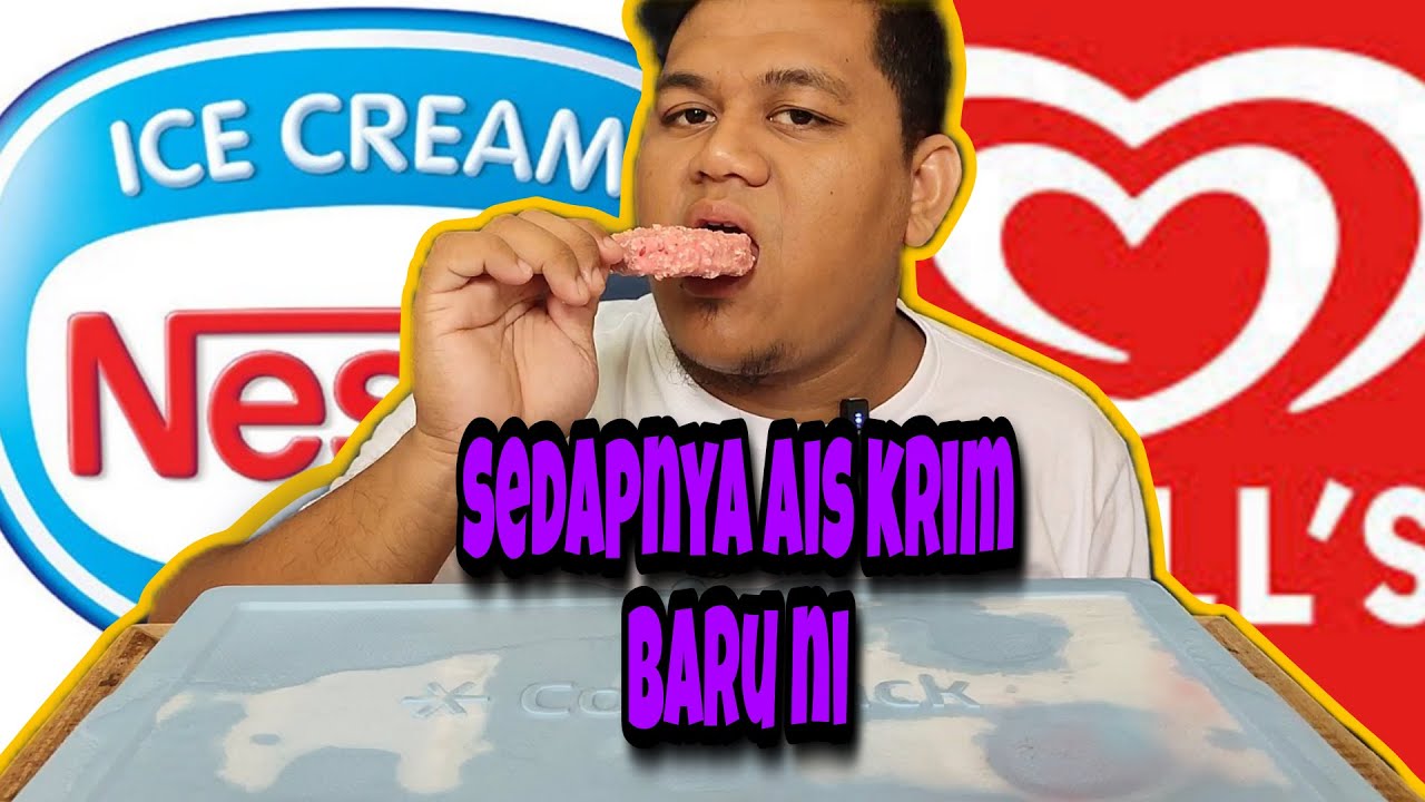 3 Jenis Ais Krim BARU Keluaran Walls Dan Nestle - YouTube