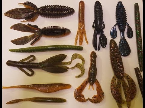 Most Popular Soft Plastics in Every Soft Plastic Brand - YouTube