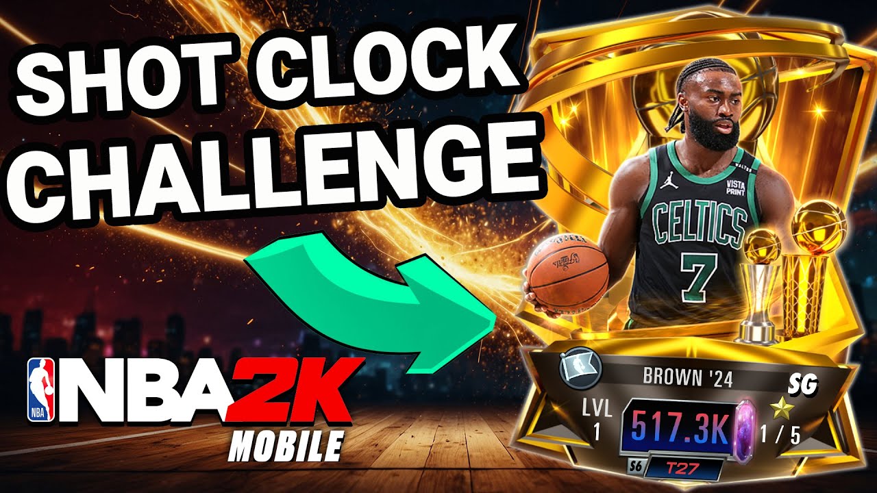 Shot Clock Challenge Pack Opening For Finals MVP Jaylen Brown ! NBA 2K ...