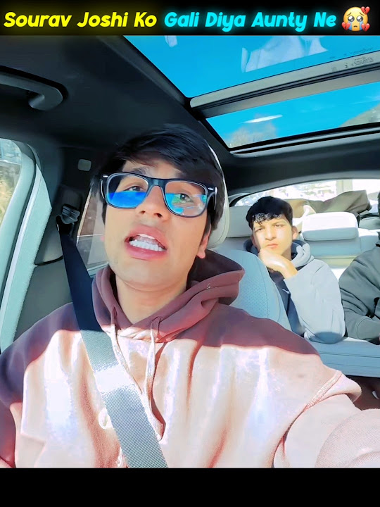 Sourav Joshi ko Galdi Diya Aunty Ne🤬 @souravjvlogs#souravjoshivlogs #souravjoshi - YouTube