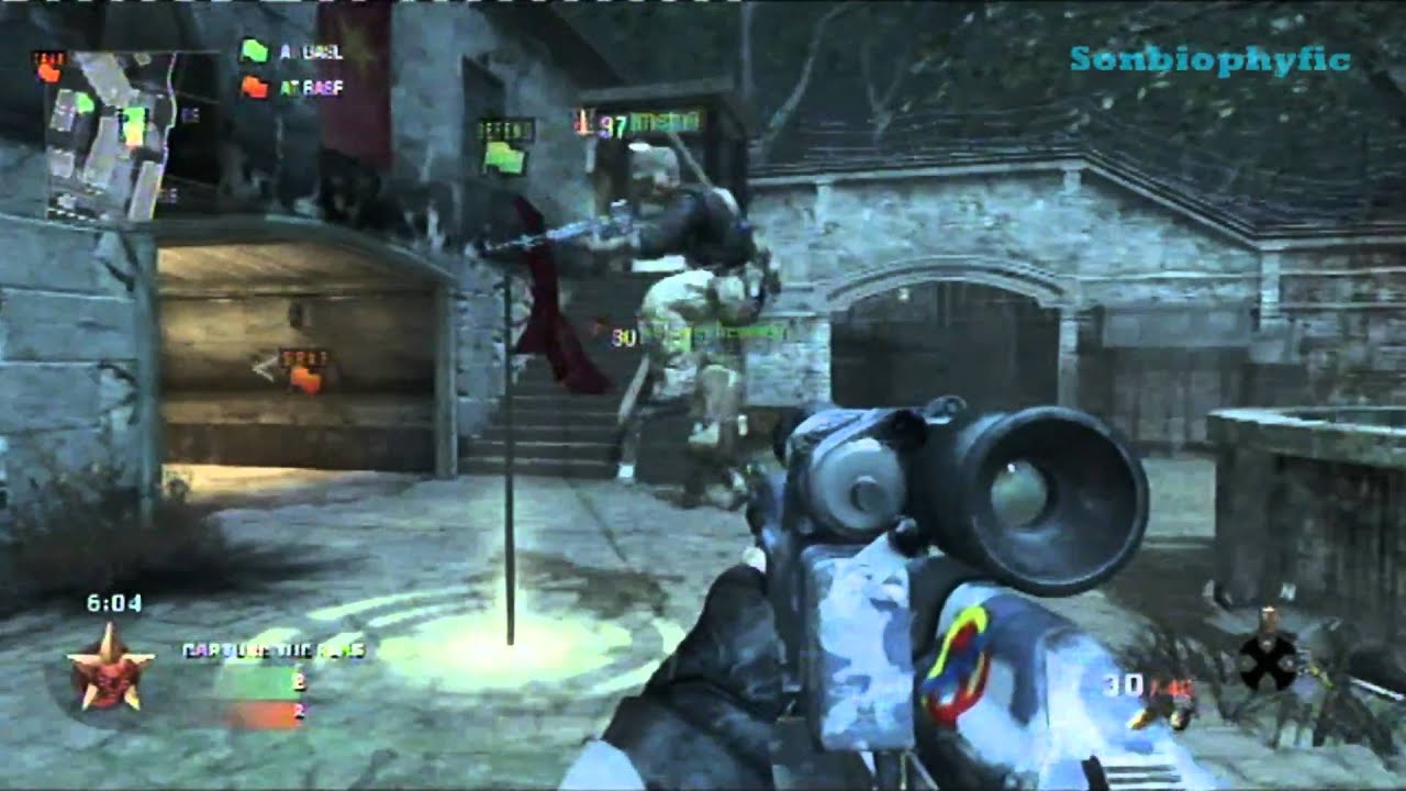Call of duty black ops - 11 serial killings in capture the flag - YouTube