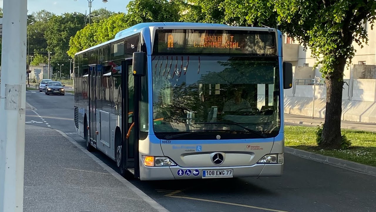 TRANSDEV N’4 MOBILITÉS — CITARO FACELIFT CLIM — N•93522 - YouTube