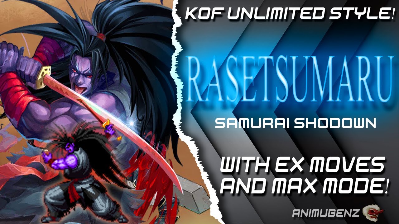 『MUGEN』Samurai Shodown 🗡️🩸 Rasetsumaru KOF UM Style - YouTube