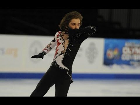 Kellen Johnson 2014 US Figure Skating Champion SP (Intermediate Men ...