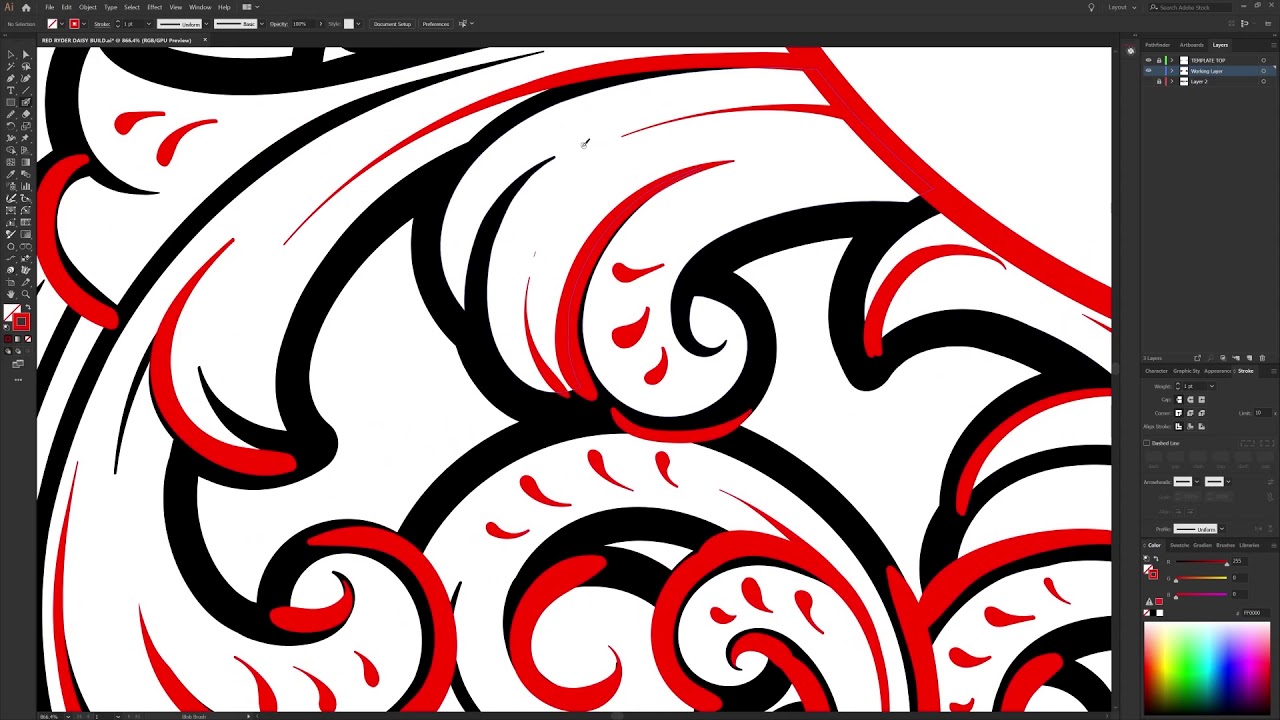 RED RYDER DAISY BB GUN LASER ENGRAVING VECTOR DESIGN by Fragout ...