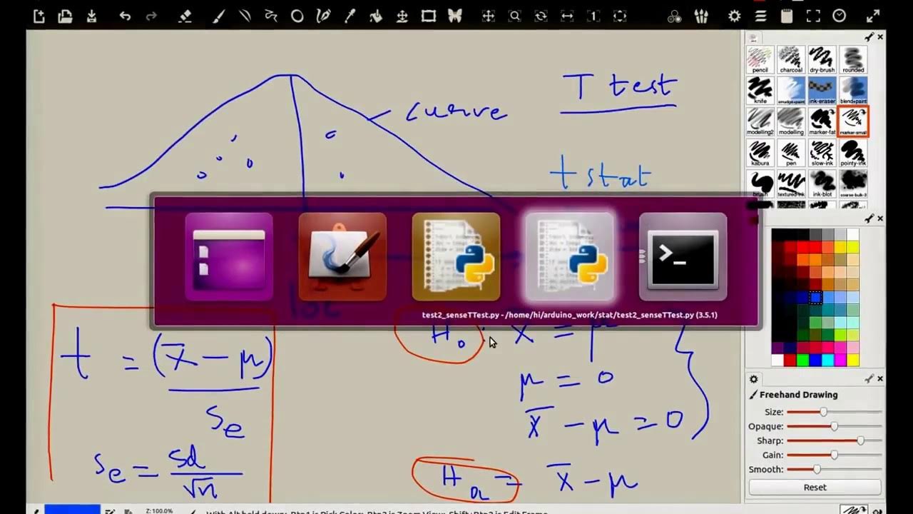 Sensor Data Analysis through Arduino and Python (T Test for Normality ...