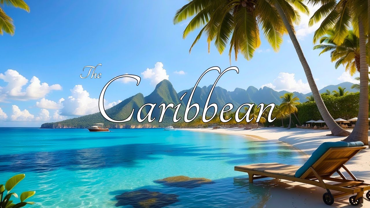 The Caribbean 4K • Beautiful Relaxing Piano Music • Relaxation Music ...
