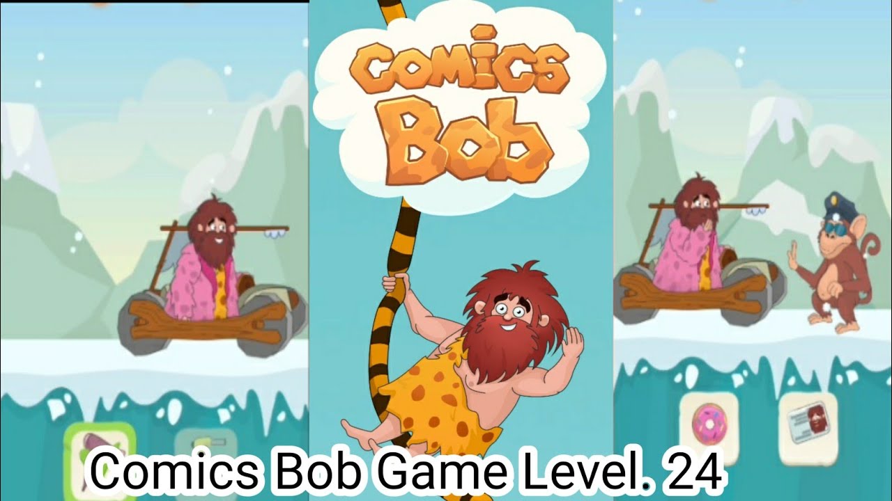 Comics Bob Game Level.24 Comics Bob cartoon game Cartoon video game ...