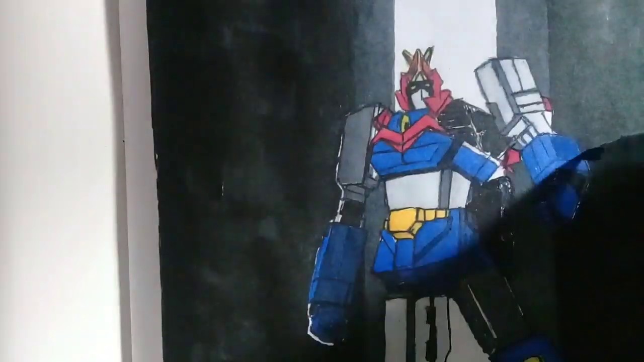 Voltes V Finish up drawing - YouTube