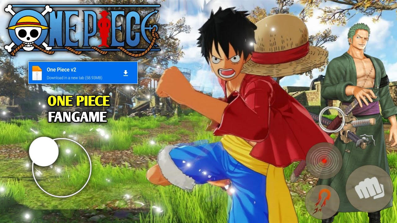 Monkey D Luffy One Piece Fan-Game Android | One Piece Fanmade Game ...
