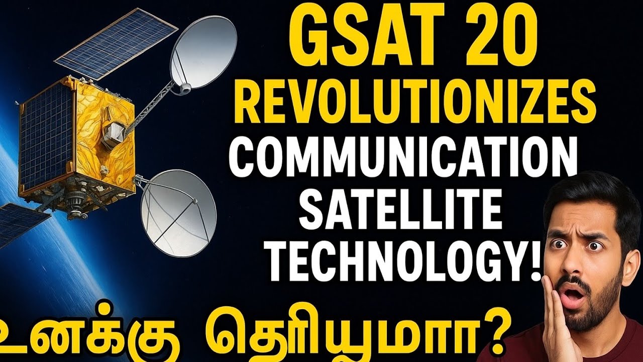 GSAT 20 REVOLUTIONIZES Communication Satellite Technology! உனக்கு ...