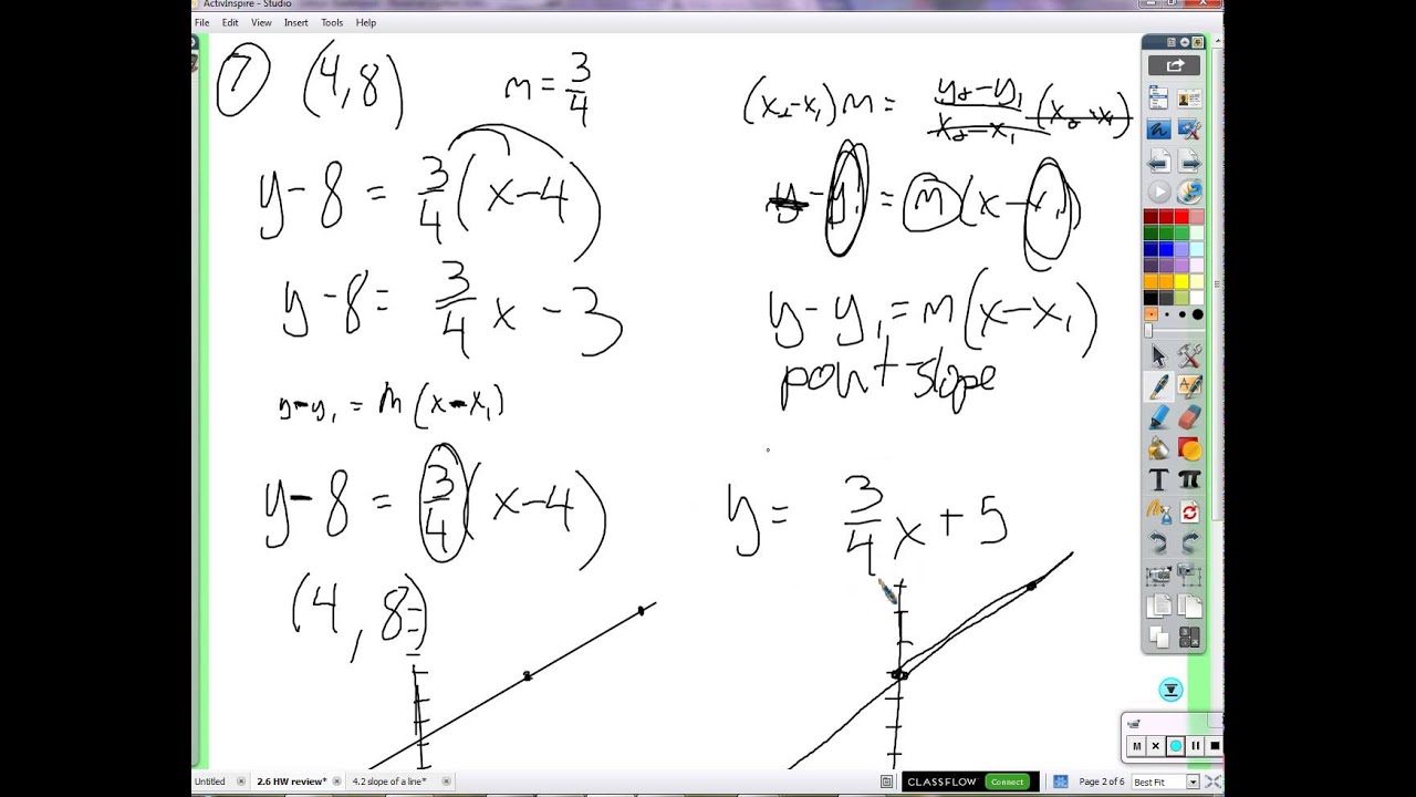 Period 2: Writing equations of parallel and perpendicular lines (11/19 ...