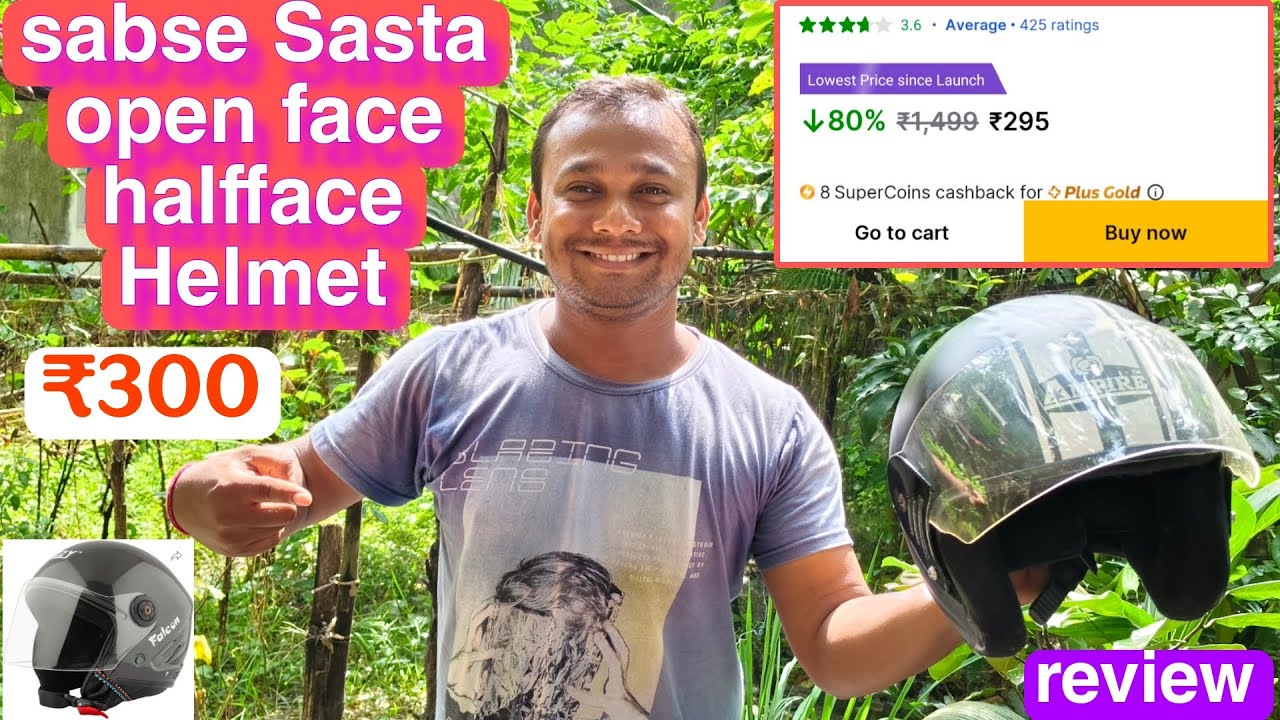 Half face ISI Helmet under 300 || best low budget helmets - YouTube