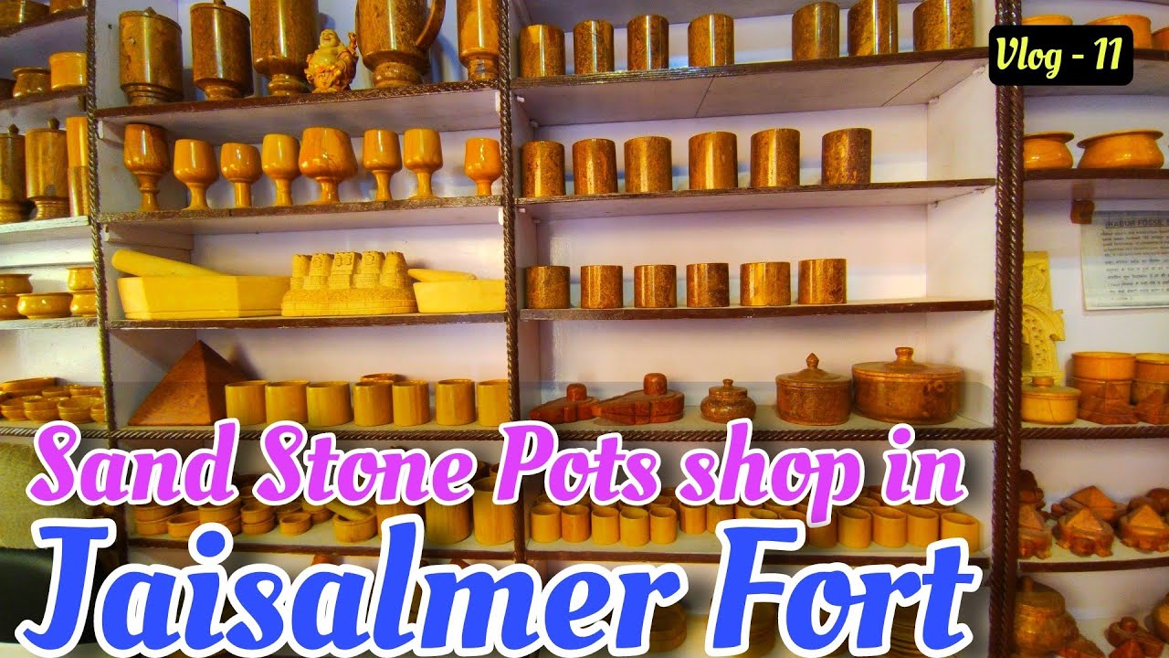 Jaisalmer Yellow Stone Craft | Stone Shop In Jaisalmer Fort | Fossil ...