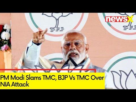 PM Modi Slams TMC | BJP Vs TMC Over NIA Attack | NewsX - YouTube