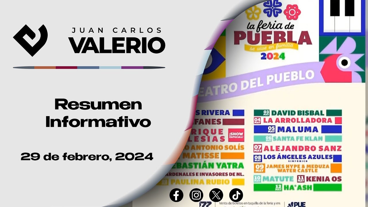 ¡Lo qué debes saber a esta hora! Resumen de noticias 29 de febrero de ...