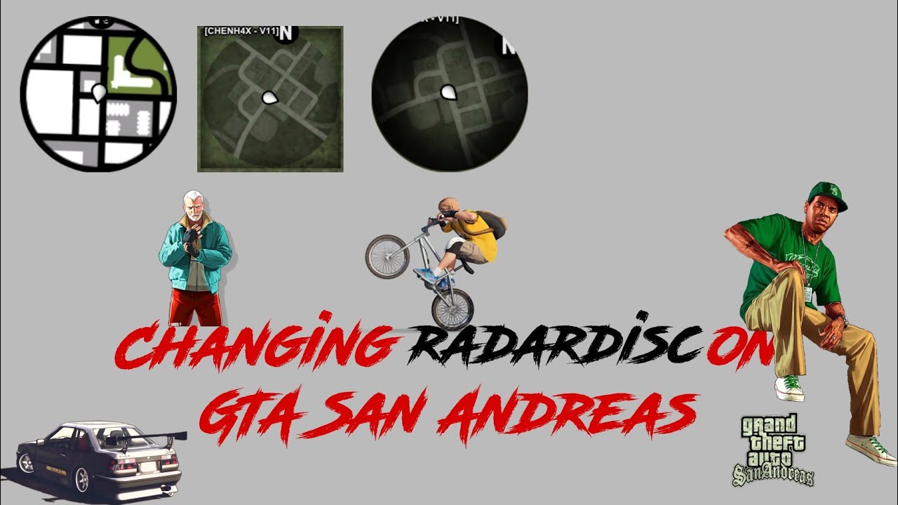 How to change Radardisc in SA-MP Android || GTA San Andreas [Universal ...