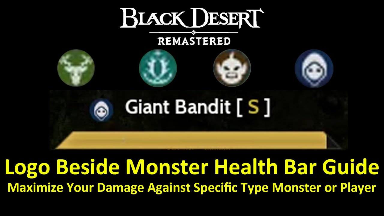 Logo Beside Health Bar Guide & Racial Damage to All Species, Demi human ...