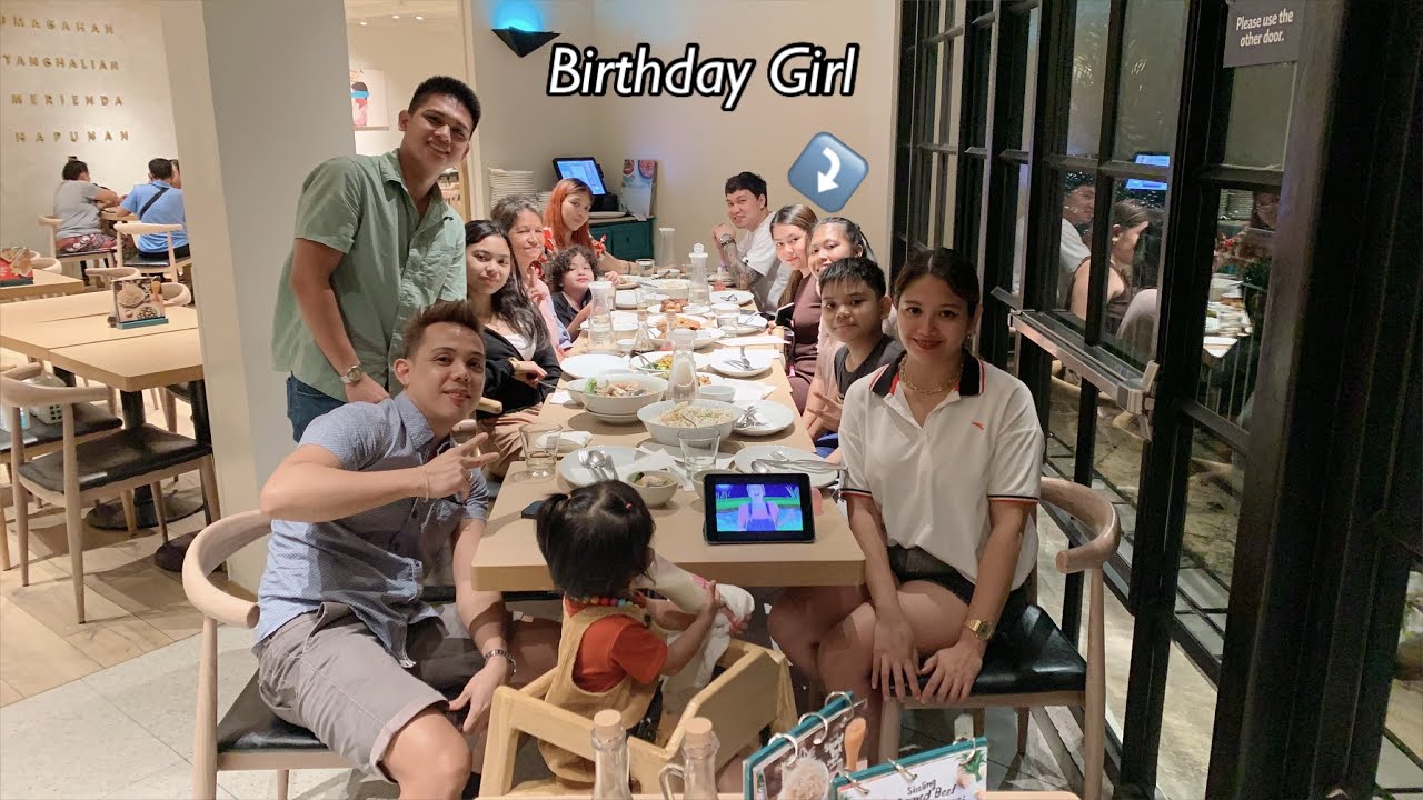 Vlog update • Joy’s Birthday Celebration + Time zone • Trinoma • Dinner ...