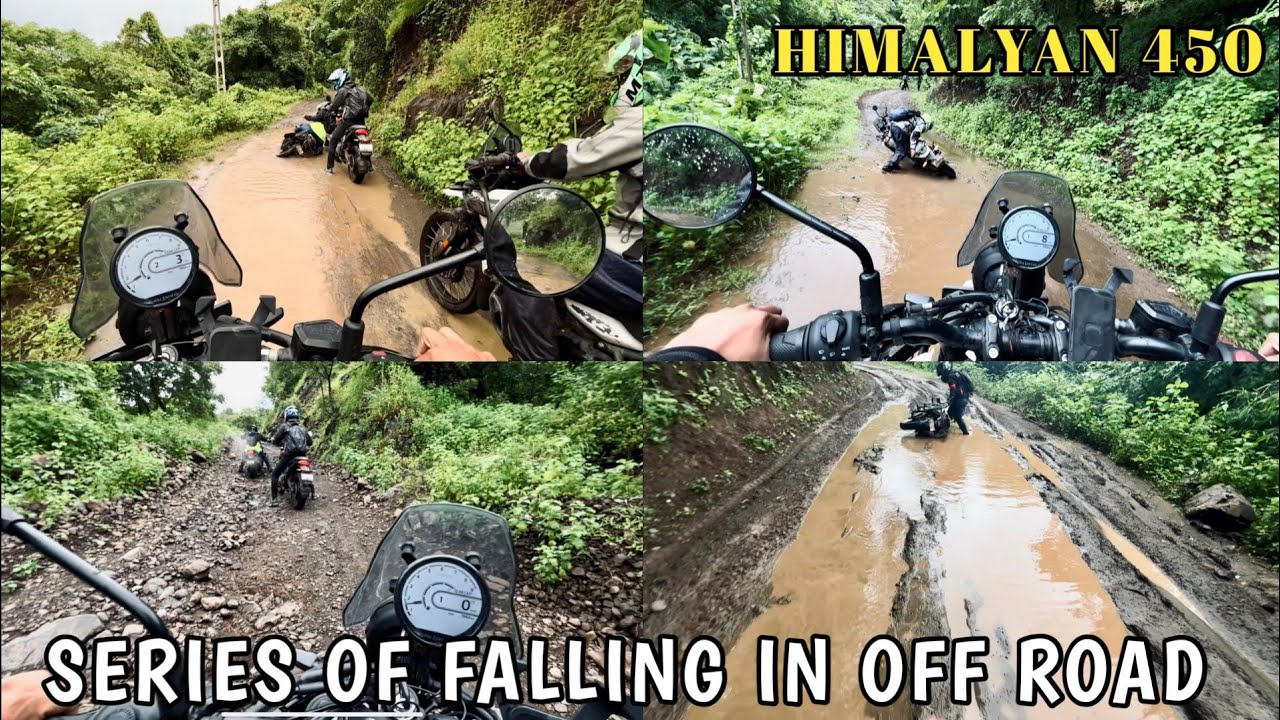 SERIES OF FALLING IN OFF RODE ll EXTREME OFF RODE IN JUNARAJ ll OFF ...