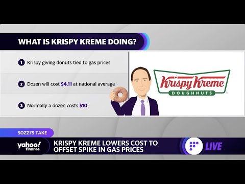 Krispy Kreme lowers donut prices to offset spike in gas prices