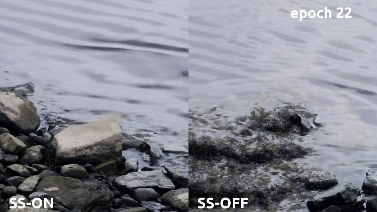 River Shore - Scheduled Sampling Training - pix2pixHD - YouTube