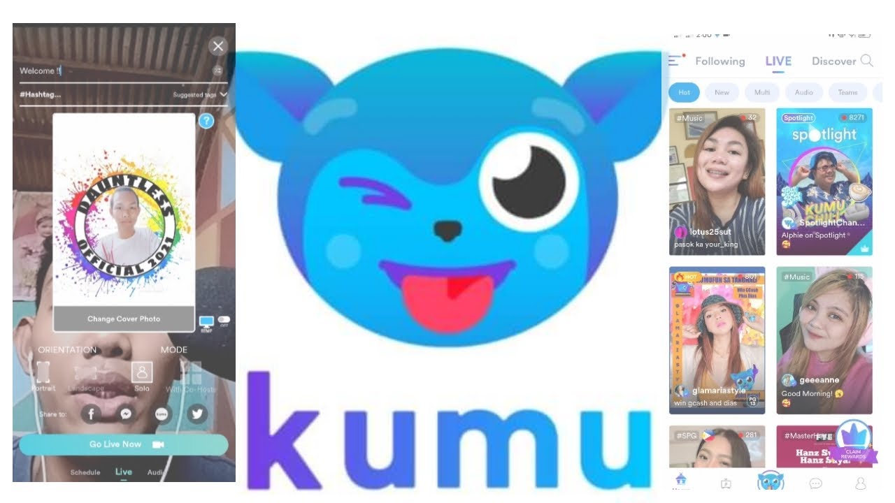 How to Go live on KUMU? Paano maglive sa kumu? #Kumututorial - YouTube
