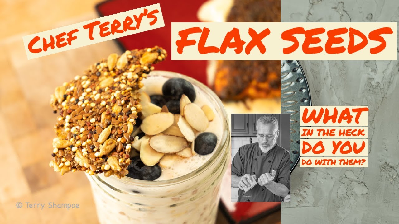 How to Cook with Flax seeds! 3 Recipes; Crackers, Overnight Oats Flax ...