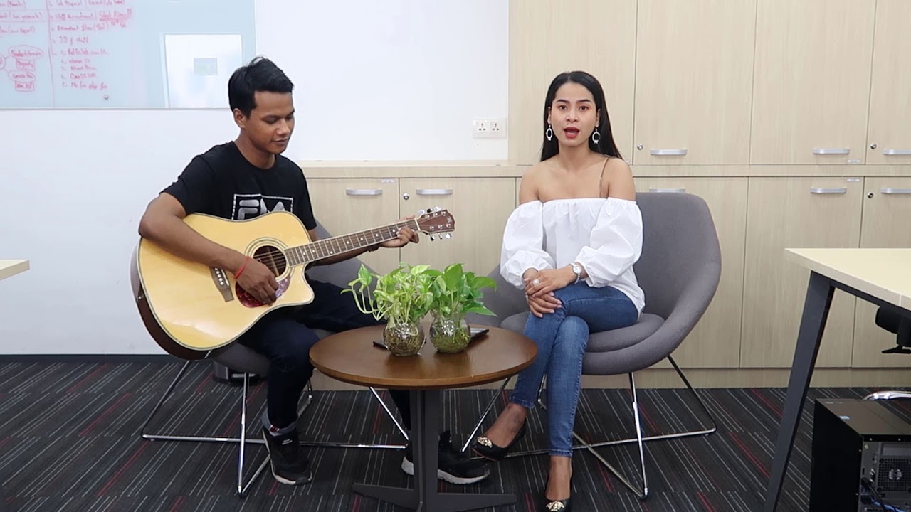 លួចស្នេហ៍ដួងចន្ទ័ (Cover by Jessica Lin) - YouTube