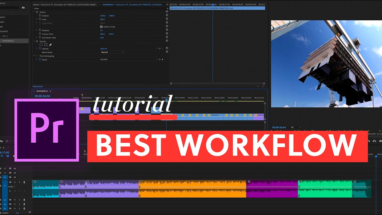 Commercial Editing Workflow (4K mixed frame rate footage) | BAO After ...