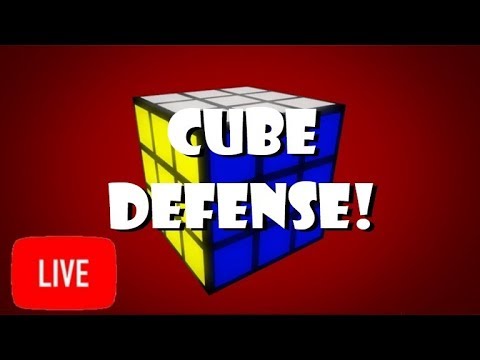 Playing ROBLOX's Cube Defense and Carrying Players! - YouTube