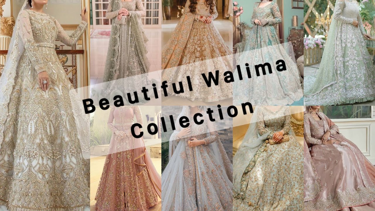 Beautiful Walima Collection, Awesome Fashion Hub, - YouTube