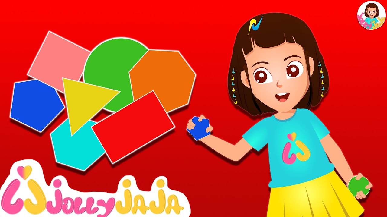 Learn Shapes | Shapes song - Kids Songs & Nursery Rhymes - Jolly Jaja ...