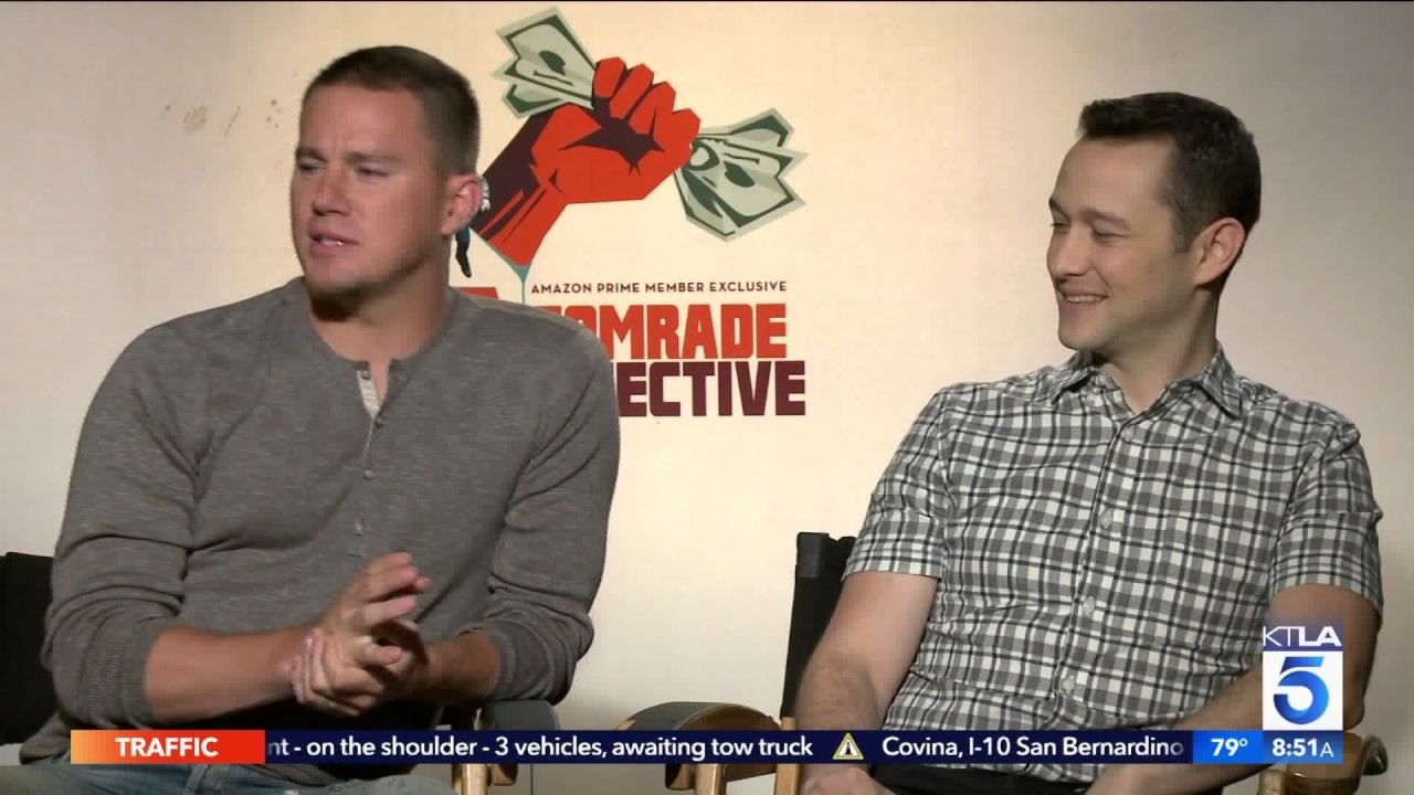 Channing Tatum & Joseph Gordon Levitt On Laughing Through "Comrade ...