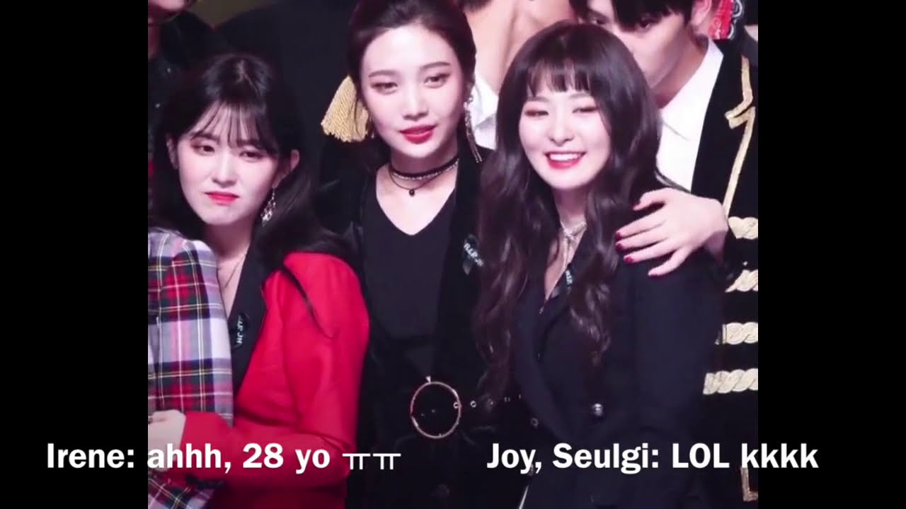 아 스물여덟이야ㅠㅠ Red Velvet Irene funny but sad moment - YouTube